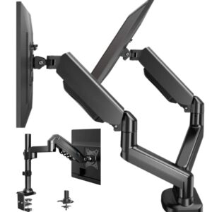 huanuo dual monitor stand and single monitor mount