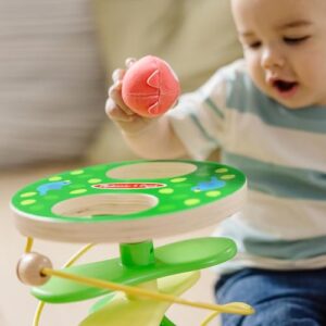 Melissa & Doug Rollables Treehouse Twirl Infant and Toddler Toy (3 Pieces) - FSC Certified