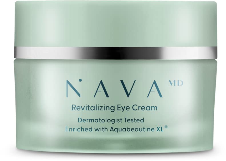 NAVA MD Revitalizing Eye Cream | Rejuvenating Eye Treatment | Developed By Doctors and Scientists | Visibly Reduce Dark Circles And Crow’s Feet | Contains Aquabeautine XL