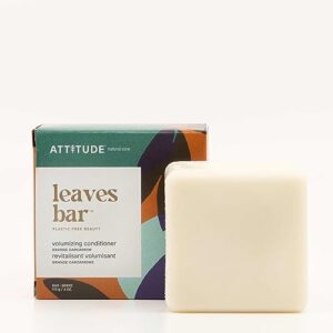 ATTITUDE Hair Conditioner Bar, Plant- and Mineral-Based Plastic-free Beauty Care, Vegan and Cruelty-free, Volumizing, Orange Cardamom, 4 Oz