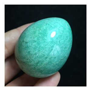 SDWGLD Healing Aura Crystal 90g Natural Tianhe Stone Egg Crystal Rough Grinding Treatment