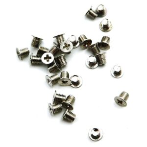 Nylok Patch Flat Phillips Head M3 0.5x3.5mm Screws 2000 Pieces Package MS30035I354 Compatible Replacement Spare Part for Fujitsu Compatible and Other Systems