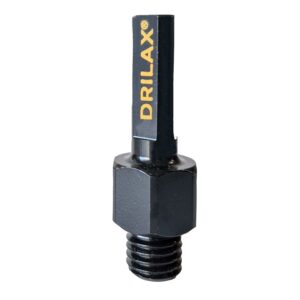 Drilax 5/8 Arbor Adapter for Angle Grinder Attachment 5/8"-11 Female to M14 Male Compatible with Dewalt Angle Grinder (5/8"-11 Male to SDS PLUS)