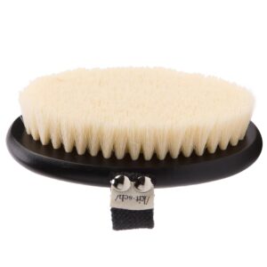 Kitsch Dry Brushing Body Brush & Exfoliating Body Scrubber, Lymphatic Drainage Massager with Soft Vegan Bristle for Sensitive Skin, Gentle Back Scrubber & Dry Brush Body Care Exfoliator