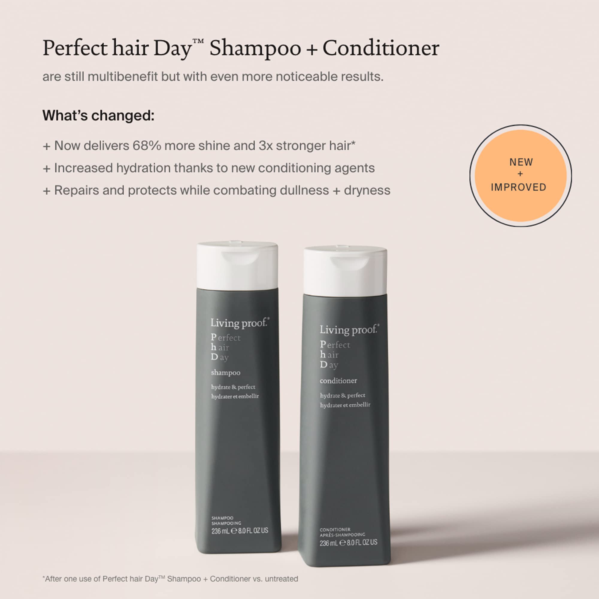 Living proof Perfect hair Day Shampoo, 8 oz