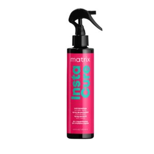 matrix instacure anti-breakage leave-in porosity spray | reduces split ends & detangles | repairs & strengthens hair | anti-frizz | for dry, damaged, color treated & brittle hair | 6.8 fl. oz.