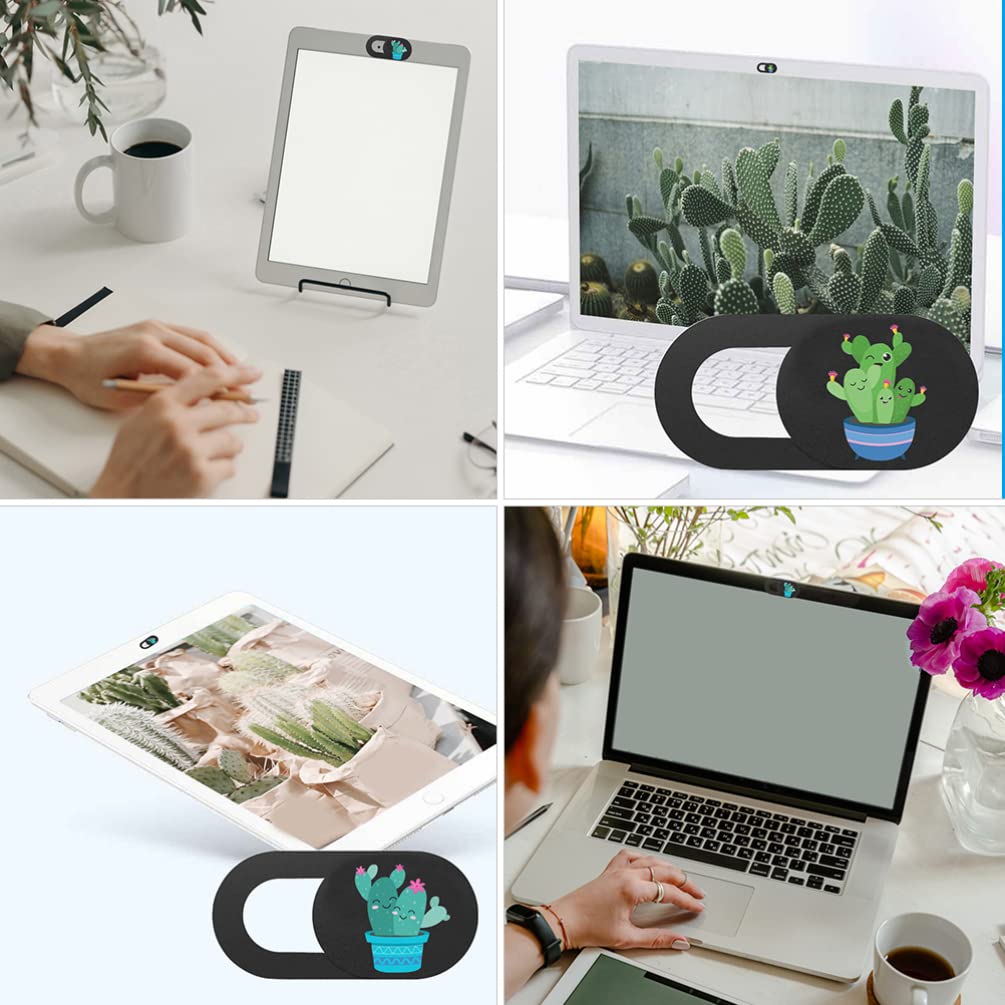 SOLUSTRE 3pcs Camera Cover Cartoon Webcam Cover Camera for Computer Webcam Cover Blocker Computer Covers Eye Webcam Cover Slider Cartoon Slides Camera Privacy Slider abs Notebook