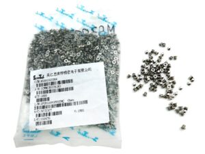 nylok patch flat phillips head m3 0.5x3.5mm screws 2000 pieces package ms30035i354 compatible replacement spare part for fujitsu compatible and other systems