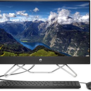 HP 2022 Newest 27 inch FHD All-in-One Computer, AMD Ryzen 5 5500U(Beat i5-1135G7, up to 4.0 GHz), 16GB RAM, 1TB PCIe SSD+1TB HDD, Webcam, Ethernet, WiFi, Speakers, HDMI, Win11, w/Keyboard+Mouse