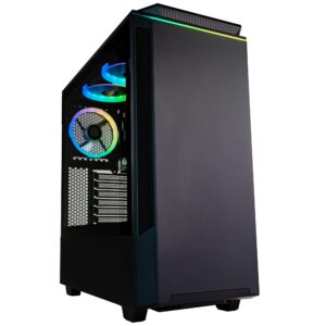 periphio reaper gaming pc computer | amd athlon 3000g | radeon vega 3 igpu (2gb) | 500gb ssd (solid state) | 16gb ddr4 ram | hd 1080p gaming | windows 10 home gaming desktop (athlon 3000g)