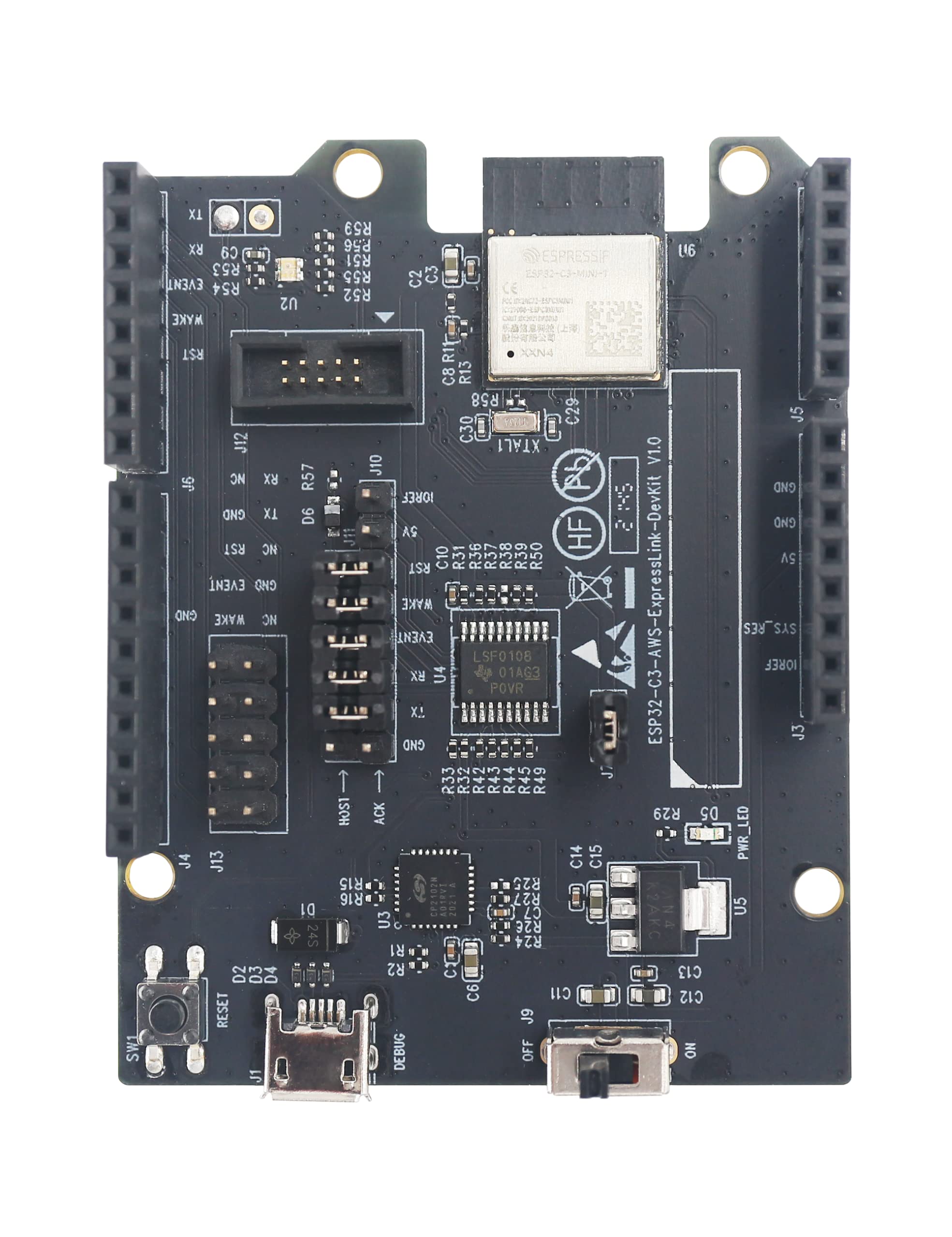 ESP32-C3-AWS-ExpressLink-DevKit Development Board