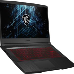 MSI GF65 Thin Gaming Laptop 15.6" FHD IPS 144Hz 10th Gen Intel Hexa-Core i5-10500H (Beats i7-9750H) 8GB RAM 512GB SSD GeForce RTX 3060 6GB Backlit Keyboard USB-C Nahimic Win10 Pro Black + HDMI Cable