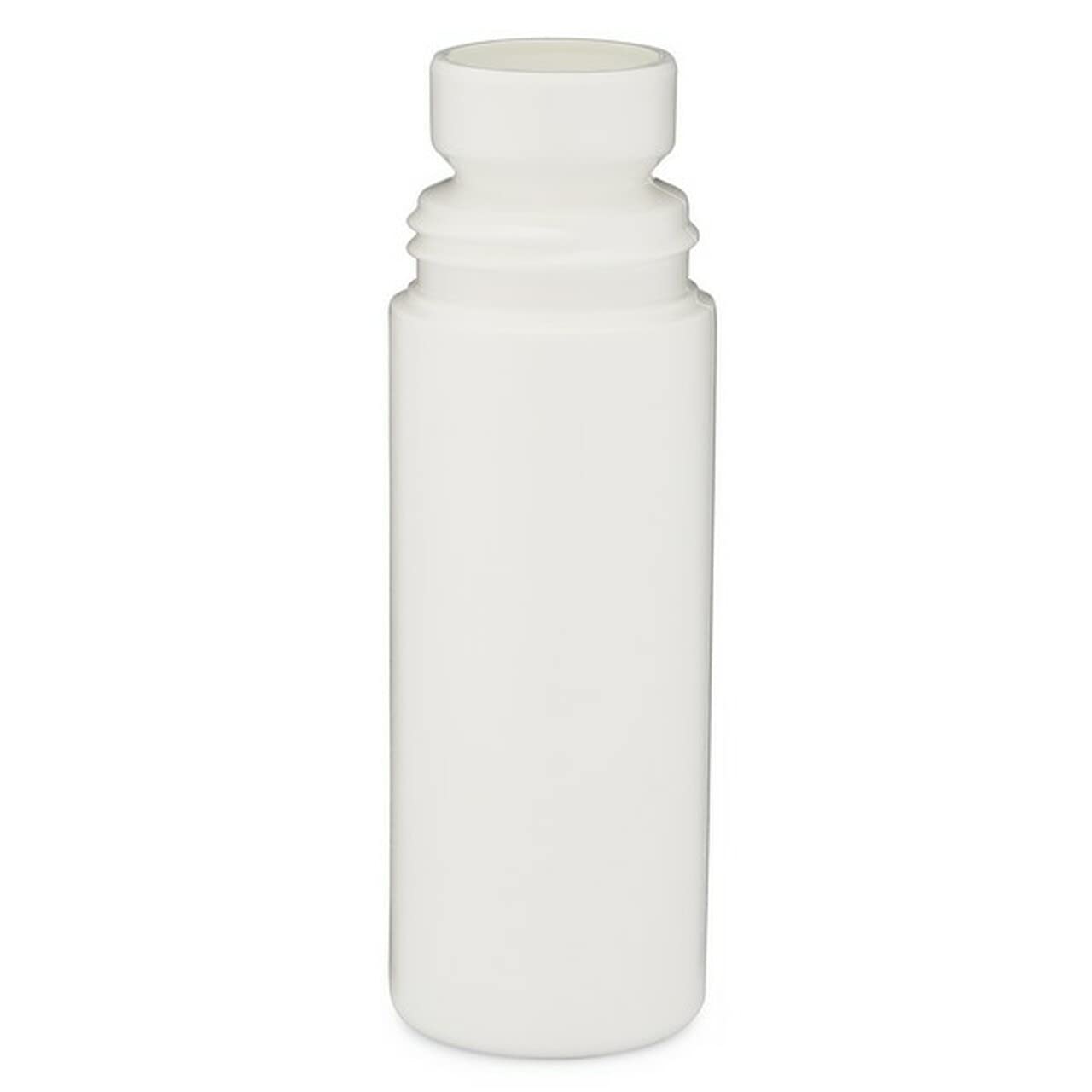 Natural Farms 6 Pack - 3 oz - White HDPE Plastic Roll On Bottle - Non Refillable - Includes: Bottle, Cap and Ball