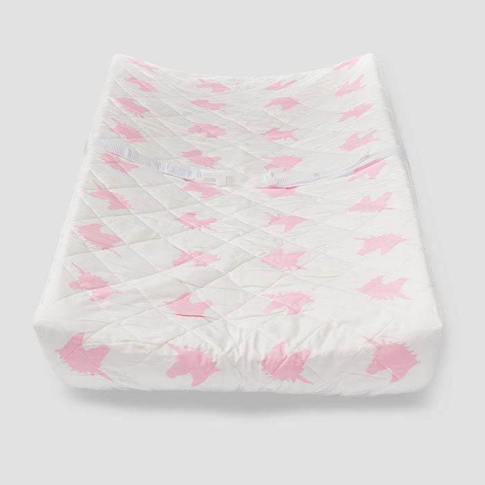 Layette by Monica + Andy Organic Changing Pad Cover Unicorn Dreams