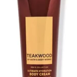 Bath and Body Works 3-in-1 Body Wash and Body Cream Scent Teakwood