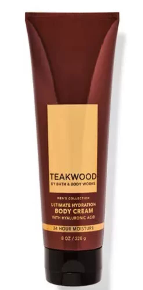 Bath and Body Works 3-in-1 Body Wash and Body Cream Scent Teakwood