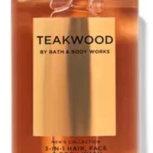 Bath and Body Works 3-in-1 Body Wash and Body Cream Scent Teakwood