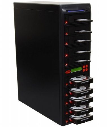 1:9 SATA 2.5" & 3.5" Dual Port/Hot Swap Hard Disk Drive/Solid State Drive (HDD/SSD) Duplicator/Sanitizer - (90MB/sec)