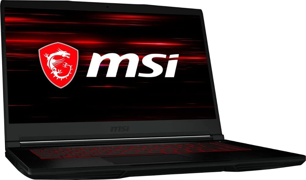 MSI GF63 15.6" FHD Premium Gaming Laptop | Intel 6-Core i5-10500H | 16GB RAM | 512GB SSD | NVIDIA GeForce GTX 1650 Max-Q | Backlit Keyboard | Windows 11 | with Mouse Pad Bundle