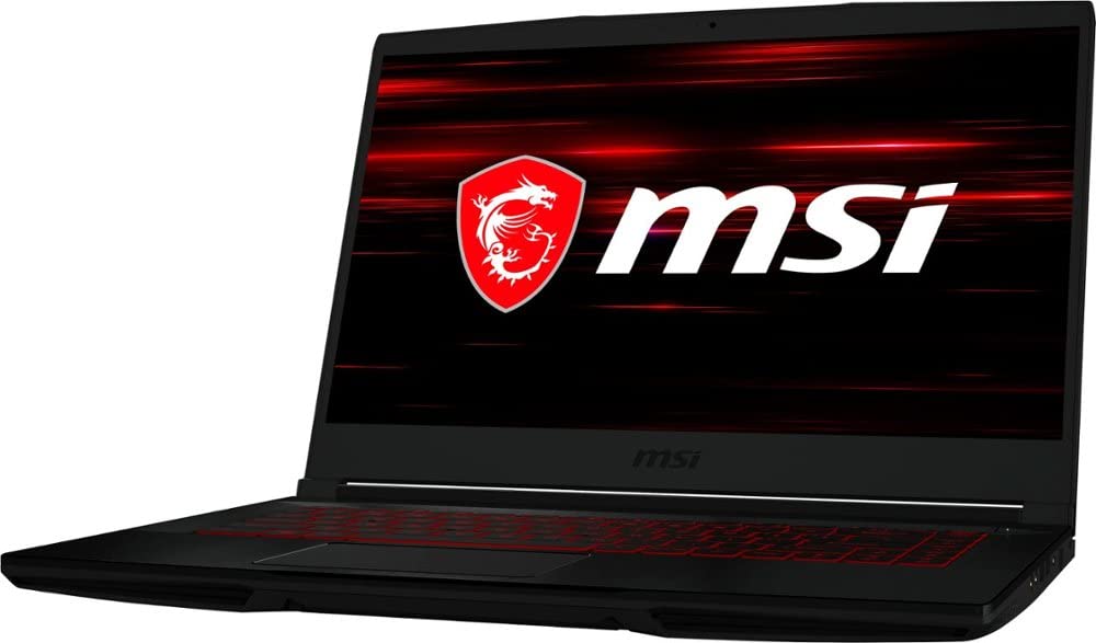 MSI GF63 15.6" FHD Premium Gaming Laptop | Intel 6-Core i5-10500H | 16GB RAM | 512GB SSD | NVIDIA GeForce GTX 1650 Max-Q | Backlit Keyboard | Windows 11 | with Mouse Pad Bundle