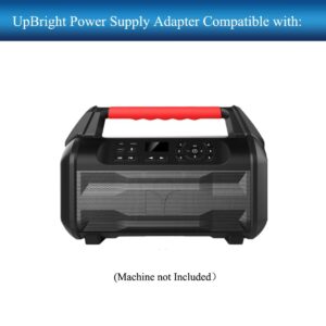 UpBright AC/DC Adapter Compatible with Woozik & Monster Drift X Water Resistant Bluetooth Speaker Monster Roam 2 Stereo s Radio MNSTRM-BLK, Rove MROVE-BK 20 W, Nomad 30W, Power Supply Battery Charger