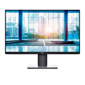 dell p2719h 27-inch full hd height adjustable thin bezel monitor for pc, laptop - 1920 x 1080p at 60hz, 5ms (fast) gray-to-gray response time, 16.7 million colors, displayport, hdmi, usb - black