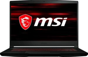 msi gf63 15.6" fhd premium gaming laptop | intel 6-core i5-10500h | 16gb ram | 512gb ssd | nvidia geforce gtx 1650 max-q | backlit keyboard | windows 11 | with mouse pad bundle