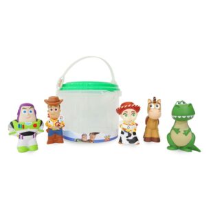 disney store official bath set (toy story) - kids bath accessories with beloved disney characters - colorful and fun bath time essentials for kids - suitable for all ages