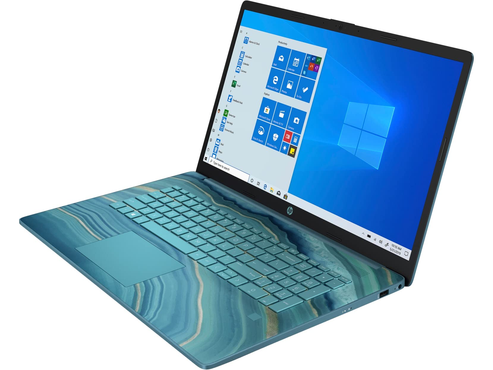 HP 17-cn0036 17.3 HD+ Touch Screen Intel Pentium Gold 8GB 512GB SSD Win 11 Laptop (Renewed)