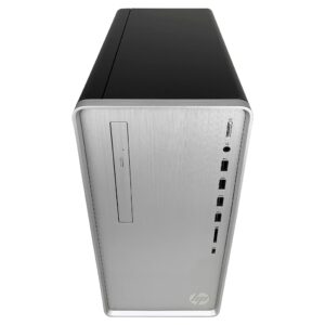 HP Pavilion TP01 Tower Desktop Computer - AMD Ryzen 5 5600G 6-Core up to 4.40 GHz Processor, 64GB DDR4 RAM, 1TB SSD, AMD Radeon Graphics, DVD-Writer, Windows 11 Pro