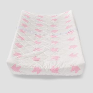 Layette by Monica + Andy Organic Changing Pad Cover Unicorn Dreams