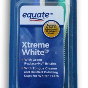 Care & Cleaning Equate Xtreme Soft Toothbrush - 2 Pack - Colors Vary, Multi-colored