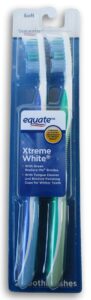 care & cleaning equate xtreme soft toothbrush - 2 pack - colors vary, multi-colored