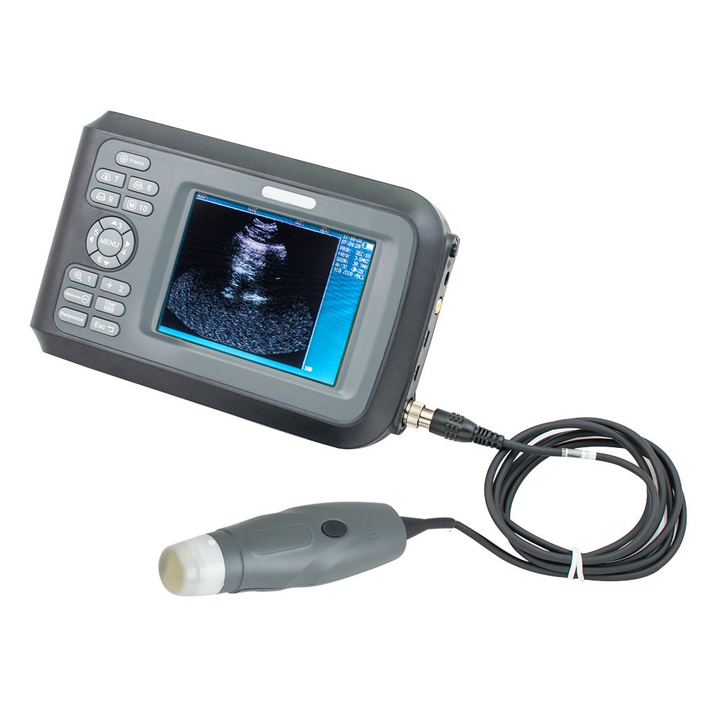 Veterinary WristScan Ultrasound Scanner Machine Handscan V7 for Farm Animals with 3.5MHz Mechanical Sector Probe - US New Version