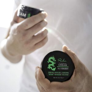 Billy Jealousy Ruckus Hair Forming Cream, Men's Styling Hair Cream For Strong Hold and High Shine, 3 Oz.