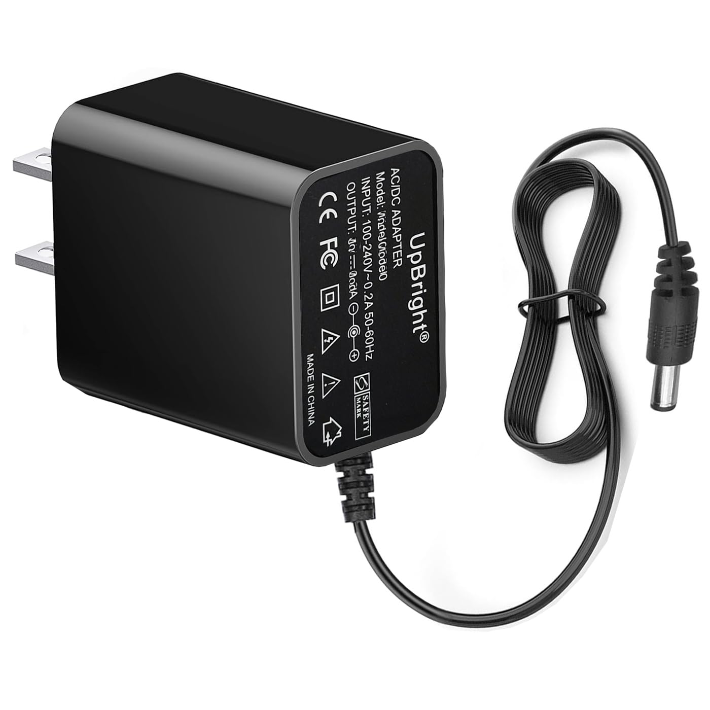 UpBright 5V 1A AC/DC Adapter Compatible with Crosley CR8005F CR8005F-W0 Cruiser Plus Portable Turntable CR8005D BK CR8005 D CR 8005 CR8005F-GA CR8005D-BL CR8005D-TU CR8005D-TW CR8005D-WS Power Supply