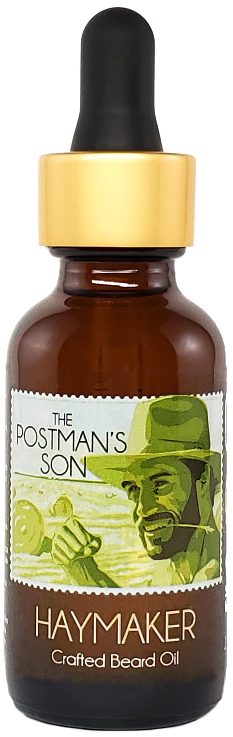 The Postman's Son - HAYMAKER - Crafted Beard Oil - 1 fl oz