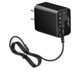 UpBright 5V 1A AC/DC Adapter Compatible with Crosley CR8005F CR8005F-W0 Cruiser Plus Portable Turntable CR8005D BK CR8005 D CR 8005 CR8005F-GA CR8005D-BL CR8005D-TU CR8005D-TW CR8005D-WS Power Supply