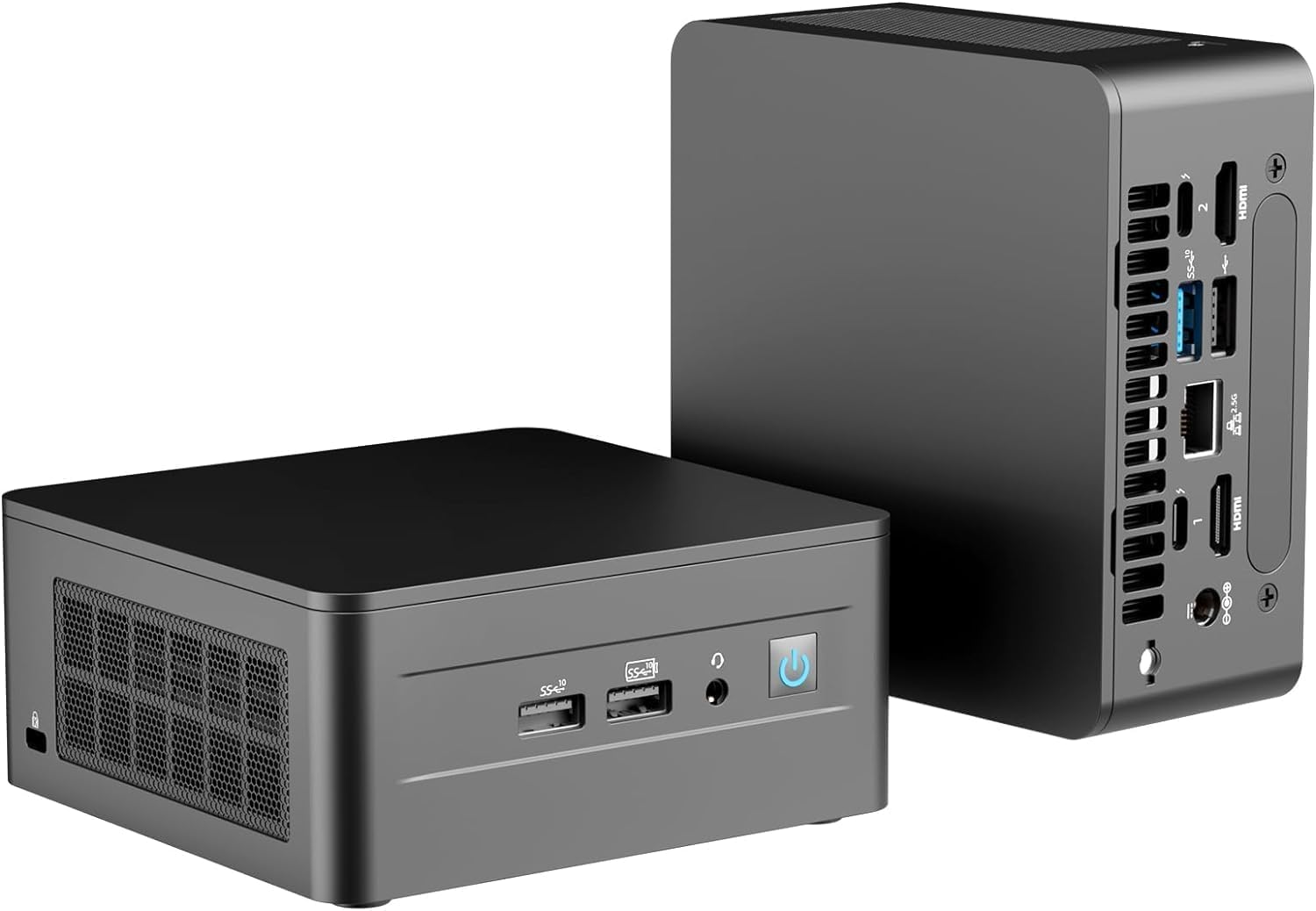 Intel NUC 12 Pro Kit Wall Street Canyon Mini PC for Zoom Room (64GB RAM, 2TB SSD, 12-Core i5-1240P, Iris Xe Graphics) Business Desktop, 2 x Thunderbolt 4, Ethernet, Wi-Fi 6E, IST Hub, Win 11 Pro