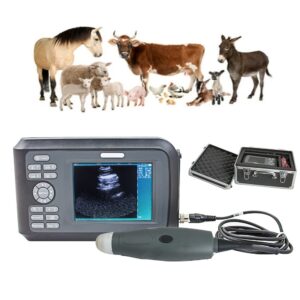 veterinary wristscan ultrasound scanner machine handscan v7 for farm animals with 3.5mhz mechanical sector probe - us new version