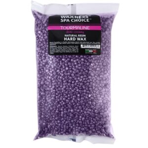 waxness spa choice metallic tourmaline demi creamy hard wax beads 2.2 lb / 1 kg