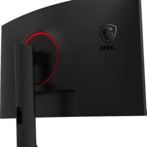 MSI G271C, 27" Gaming Monitor, 1920 x 1080 (FHD), VA, 165Hz, FreeSync Premium, HDMI, Displayport, Tilt