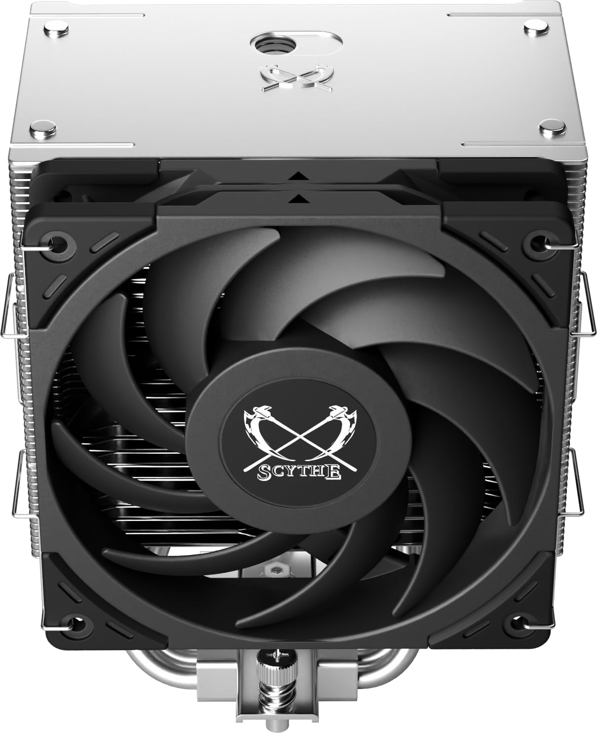 Scythe Mugen 6 CPU Air Cooler, Intel LGA1700, LGA1151, AMD AM5, AM4 Support,120mm, Single Tower, Aluminium Top Cover (Scythe Mugen 5 Rev.C)