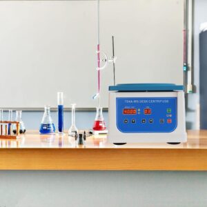 Soiiw PRP Centrifuge Lab Benchtop Centrifuge Machine with 8x15ML Place Rotor,110 V Variable Speed 500-4,000 RPM,90 Min Timer