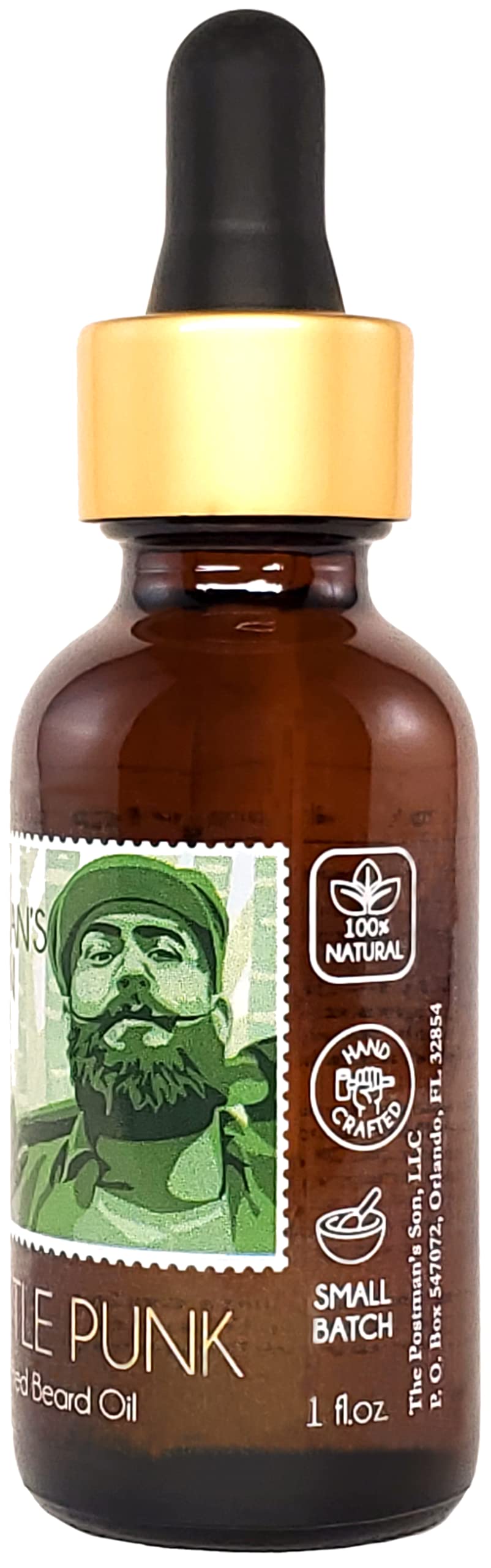 The Postman's Son - WHISTLE PUNK - Crafted Beard Oil - 1 fl oz