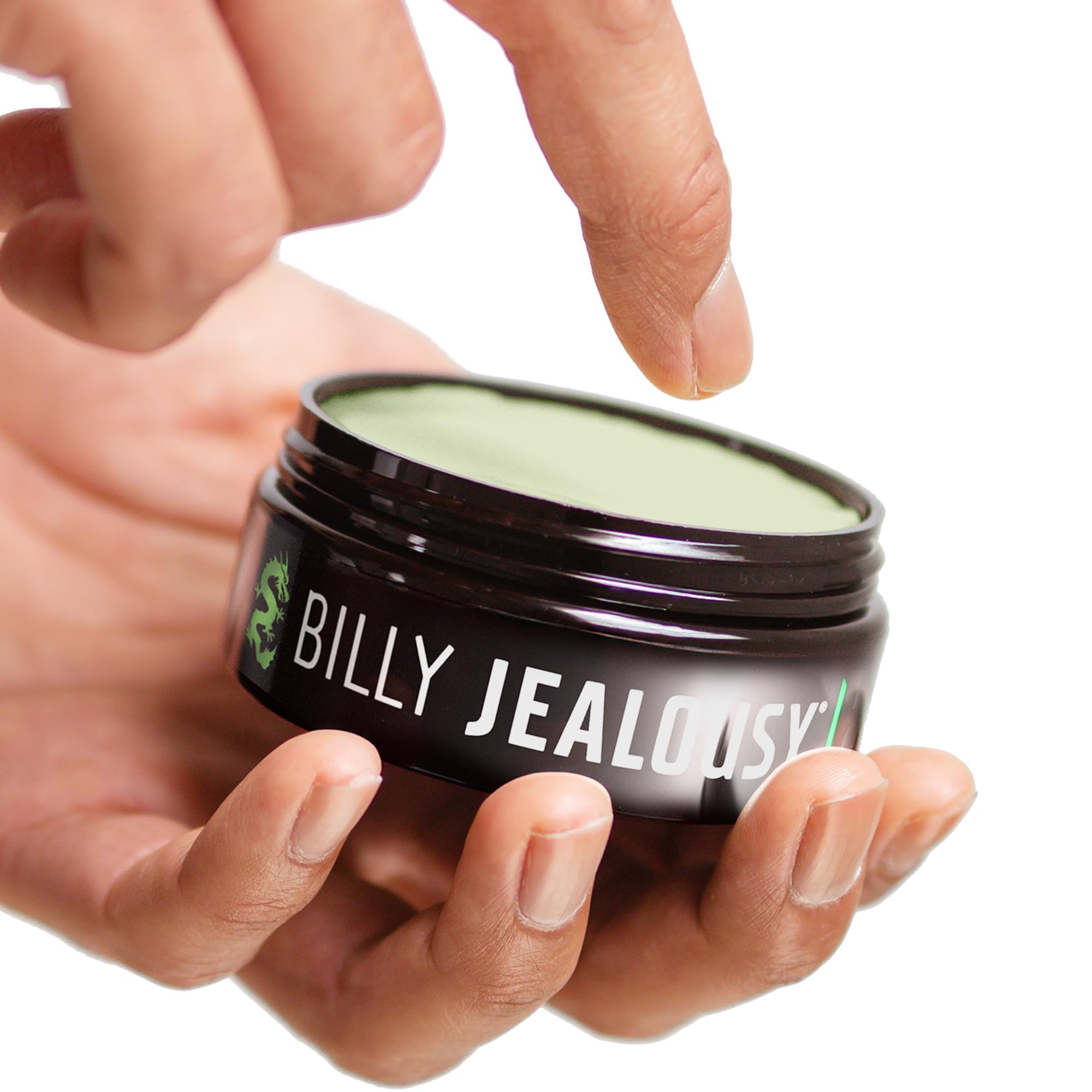 Billy Jealousy Ruckus Hair Forming Cream, Men's Styling Hair Cream For Strong Hold and High Shine, 3 Oz.