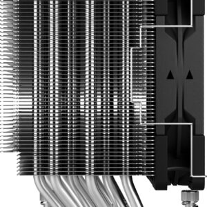 Scythe Mugen 6 CPU Air Cooler, Intel LGA1700, LGA1151, AMD AM5, AM4 Support,120mm, Single Tower, Aluminium Top Cover (Scythe Mugen 5 Rev.C)