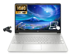 hp 15.6" fhd touchscreen ips display business laptop, intel core i5-1135g7, windows 10 pro, 16gb ram, 512gb ssd, intel iris xe graphics, wifi, webcam, hdmi, tech deal usb