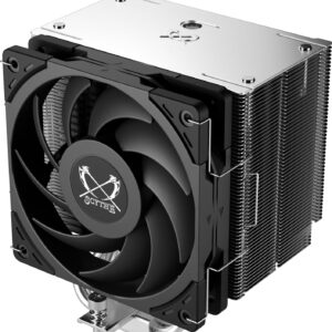 Scythe Mugen 6 CPU Air Cooler, Intel LGA1700, LGA1151, AMD AM5, AM4 Support,120mm, Single Tower, Aluminium Top Cover (Scythe Mugen 5 Rev.C)