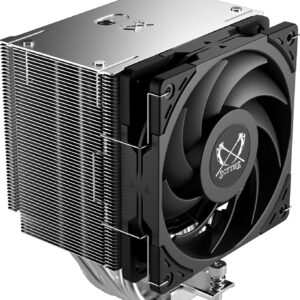 Scythe Mugen 6 CPU Air Cooler, Intel LGA1700, LGA1151, AMD AM5, AM4 Support,120mm, Single Tower, Aluminium Top Cover (Scythe Mugen 5 Rev.C)